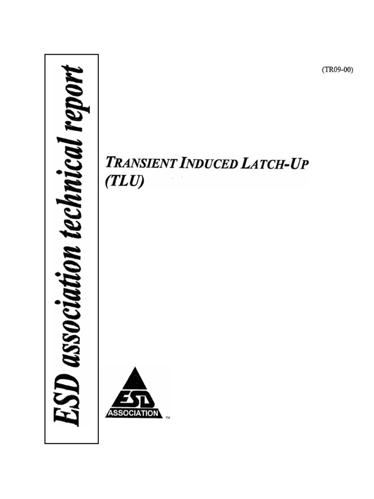 ESD TR5.4!01!00 Transient Induced Latch-Up (TLU) | PDF | Diode | Power Supply