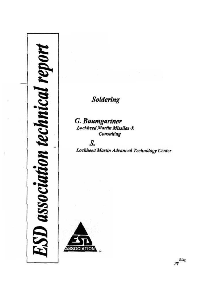 ESD TR13.0!01!99 Safe Soldering Iron Requirements | PDF | Mosfet | Electrical Resistance And ...