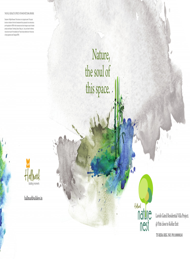 Hallmark Nature Nest Villas Overview | PDF | Building Engineering