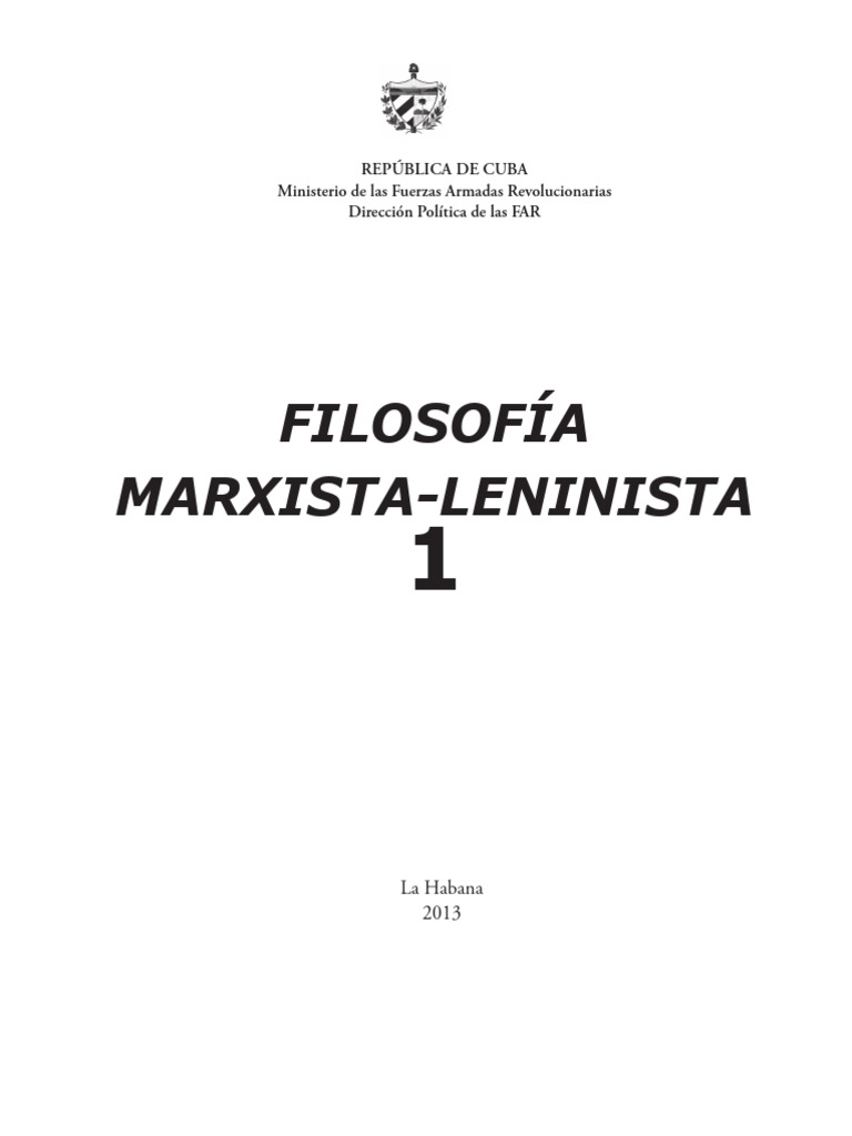 FML - 1 | PDF | Karl Marx | marxismo