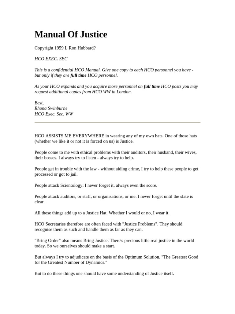 Manual of Justice | PDF | Witness | Crimes