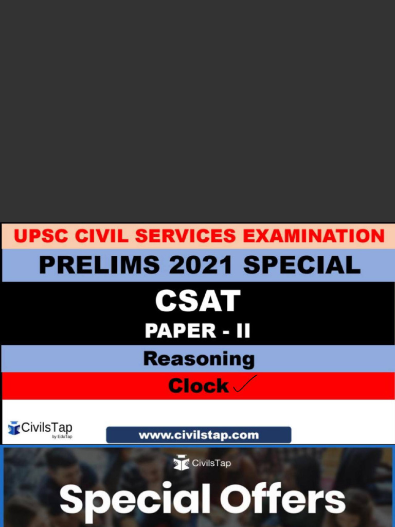 Free CSAT Lectures UPSC Prelims 2021 Reasoning Day 36 Practice Questions Compress | PDF
