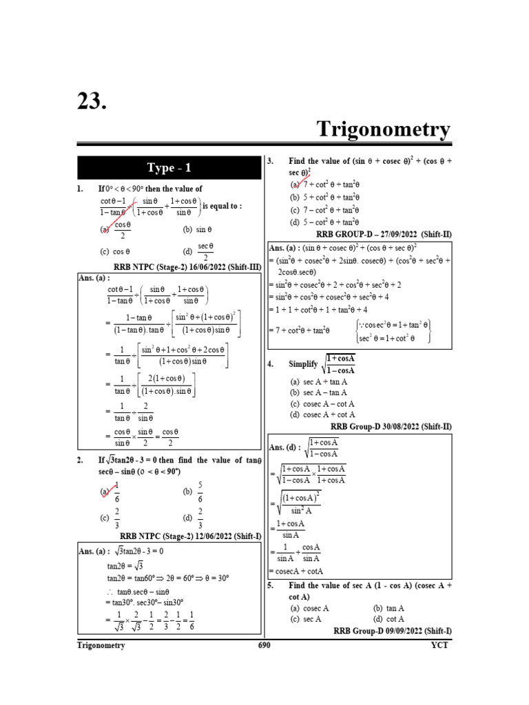 Open Trigonometry | PDF | Combinatorics | Euclid
