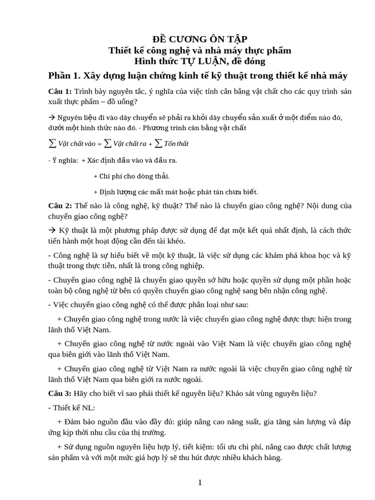 De Cuong Thi Cuoi Ky TKCN&NMTP 2024 | PDF