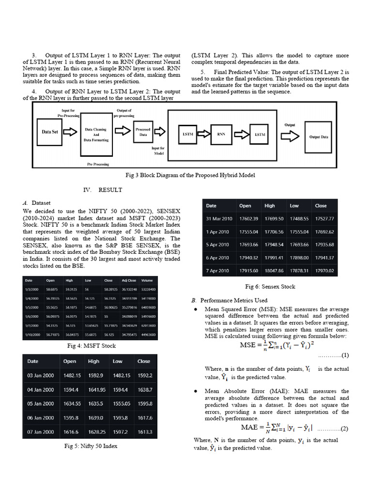 stock-market-using-ensemble-model-4 | PDF | Mean Squared Error | Errors And Residuals