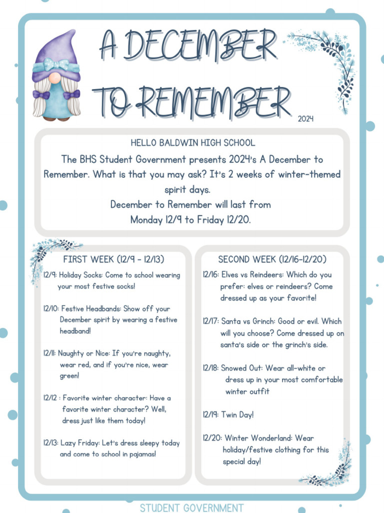 December to remember 2024-4 | PDF