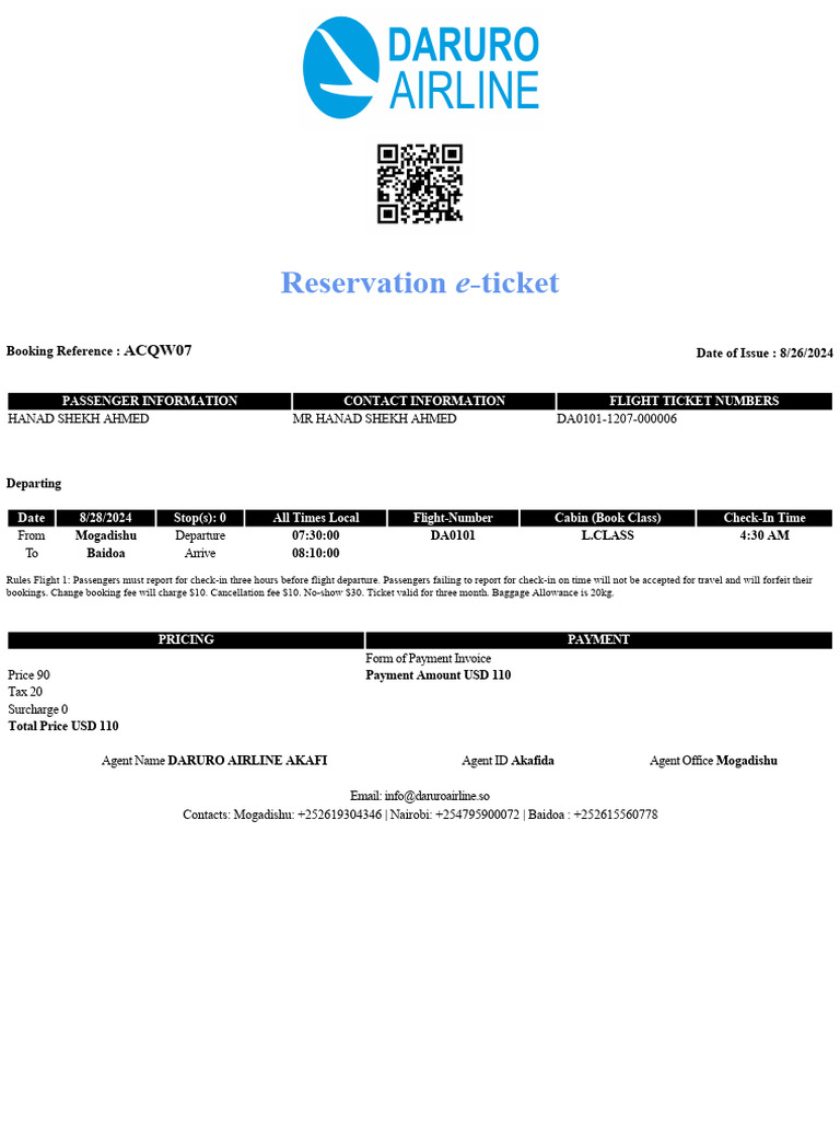 MR Hanad Shekh Ahmed | PDF