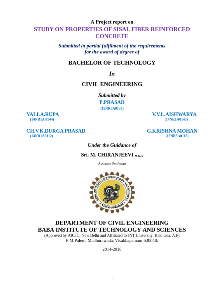 Group Final | PDF | Concrete | Materials