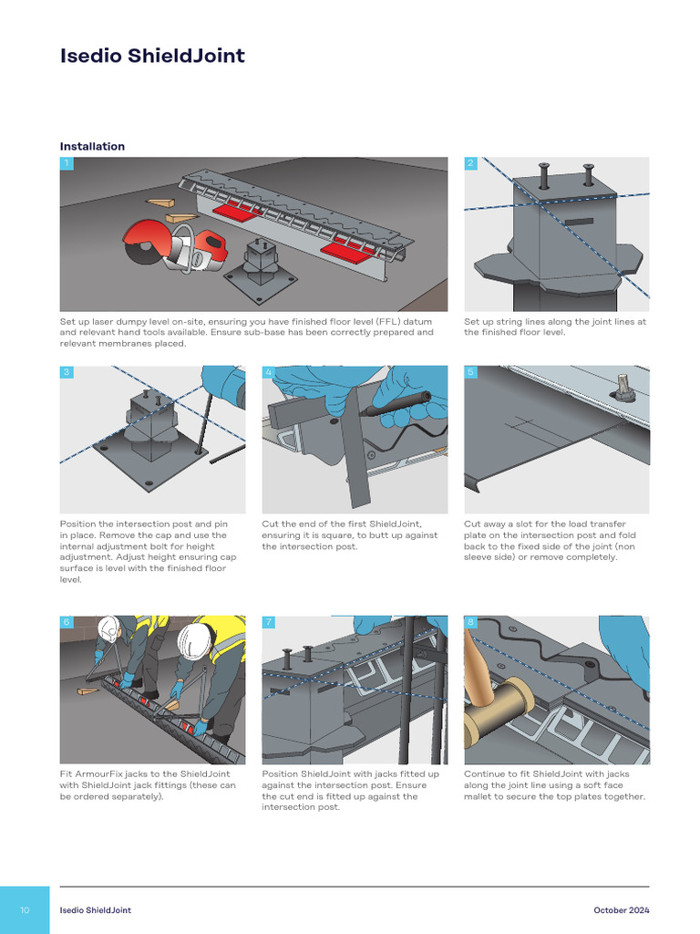Isedio ShieldJoint Installation Guide | PDF