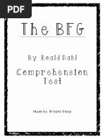 The BFG Vocabulary | PDF | Art | Religion & Spirituality