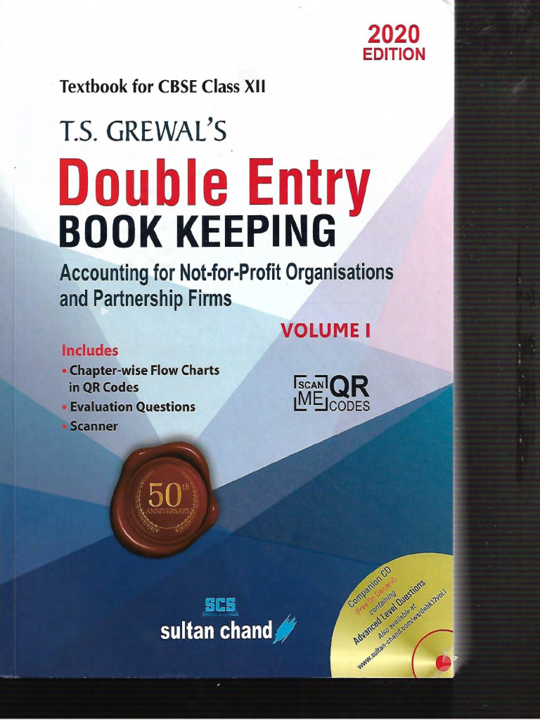 TS Grewal Vol 1 Accounting for NPO and Partnership Firms 2020 Edition (3) | PDF