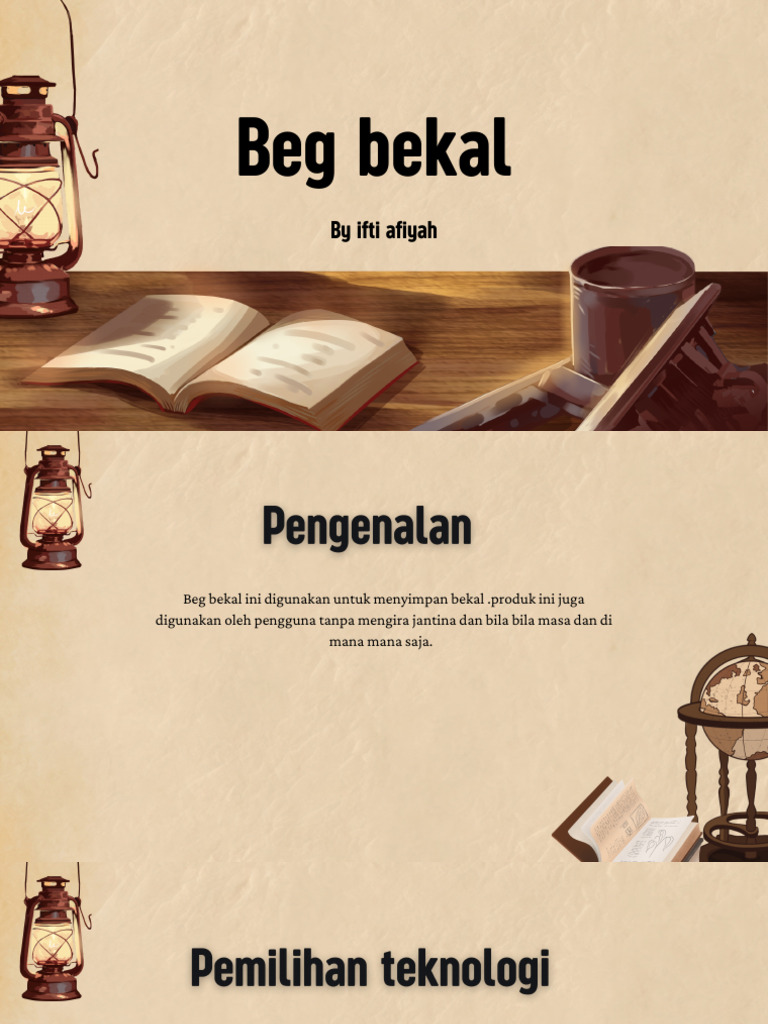 Beg bekal | PDF