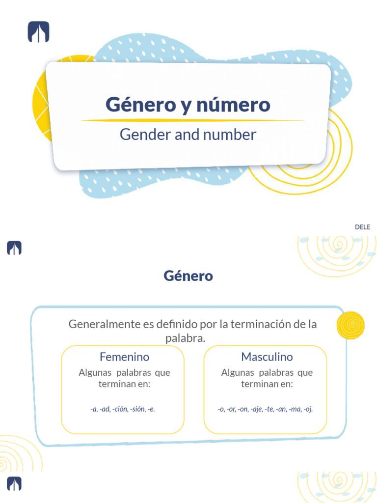 5. Género y número.pptx | PDF