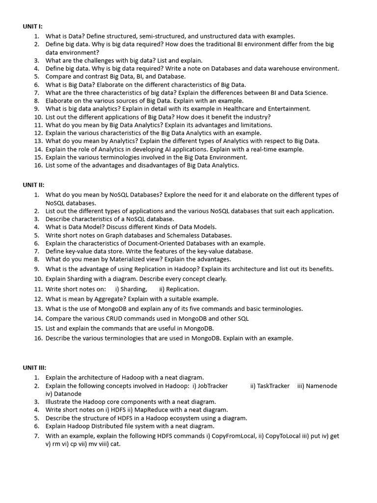 BgiData QB | PDF | Apache Hadoop | Map Reduce