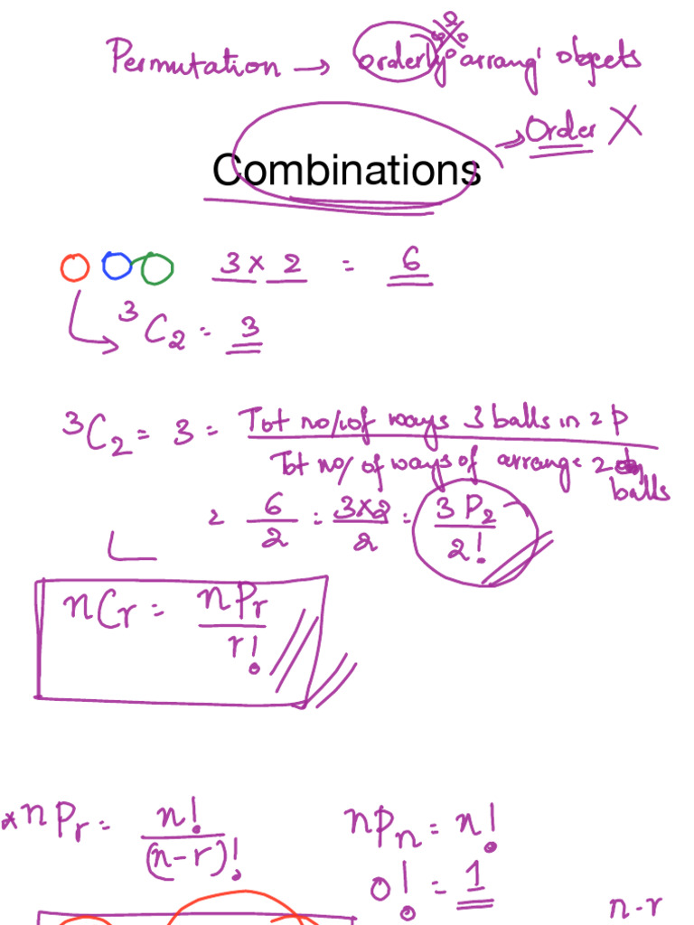 Combinations | PDF