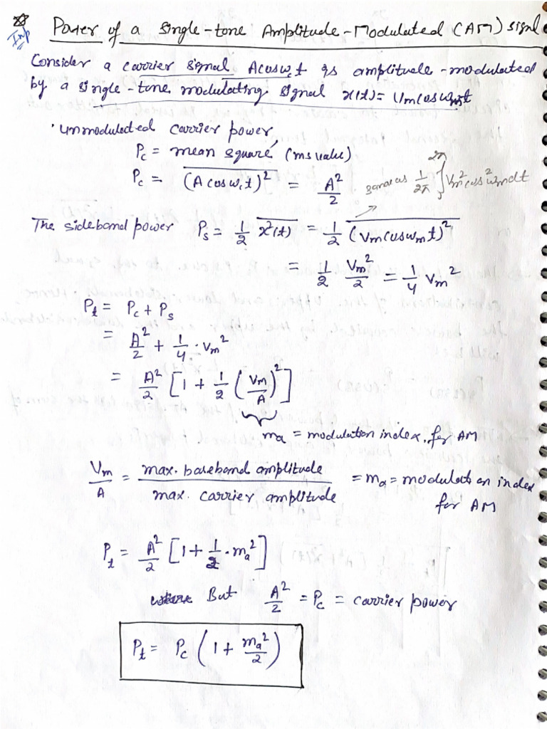 Amplitude Modulation 3 | PDF