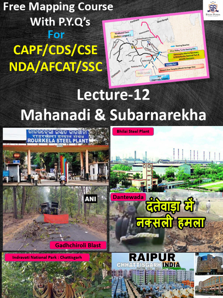 127.Lecture 3 Part 5 Mahanadi by @ImTgLoki | PDF | Hydrology