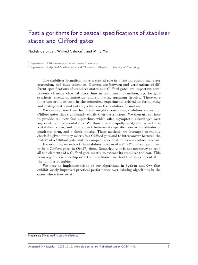 2311.10357v5 | PDF | Quantum Computing | Matrix (Mathematics)