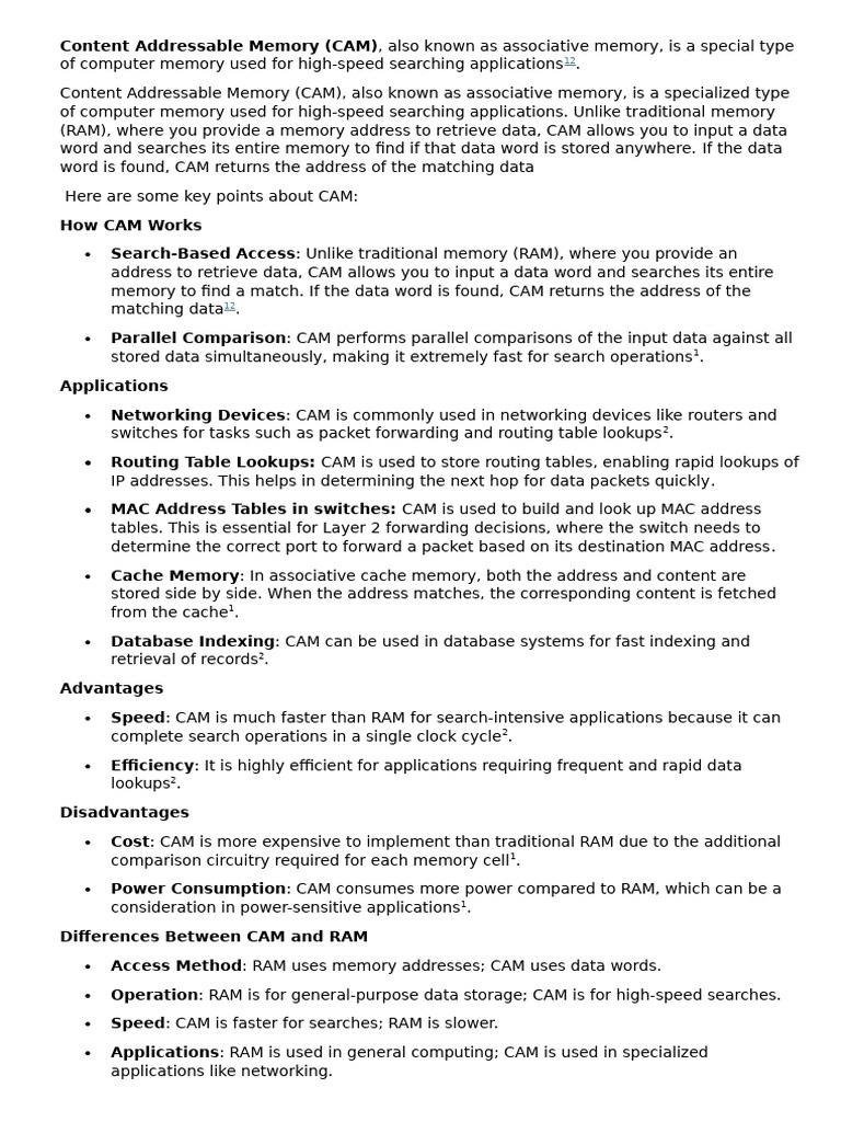 Content Addressable Memory Pdf Domain Name System Internet Standards