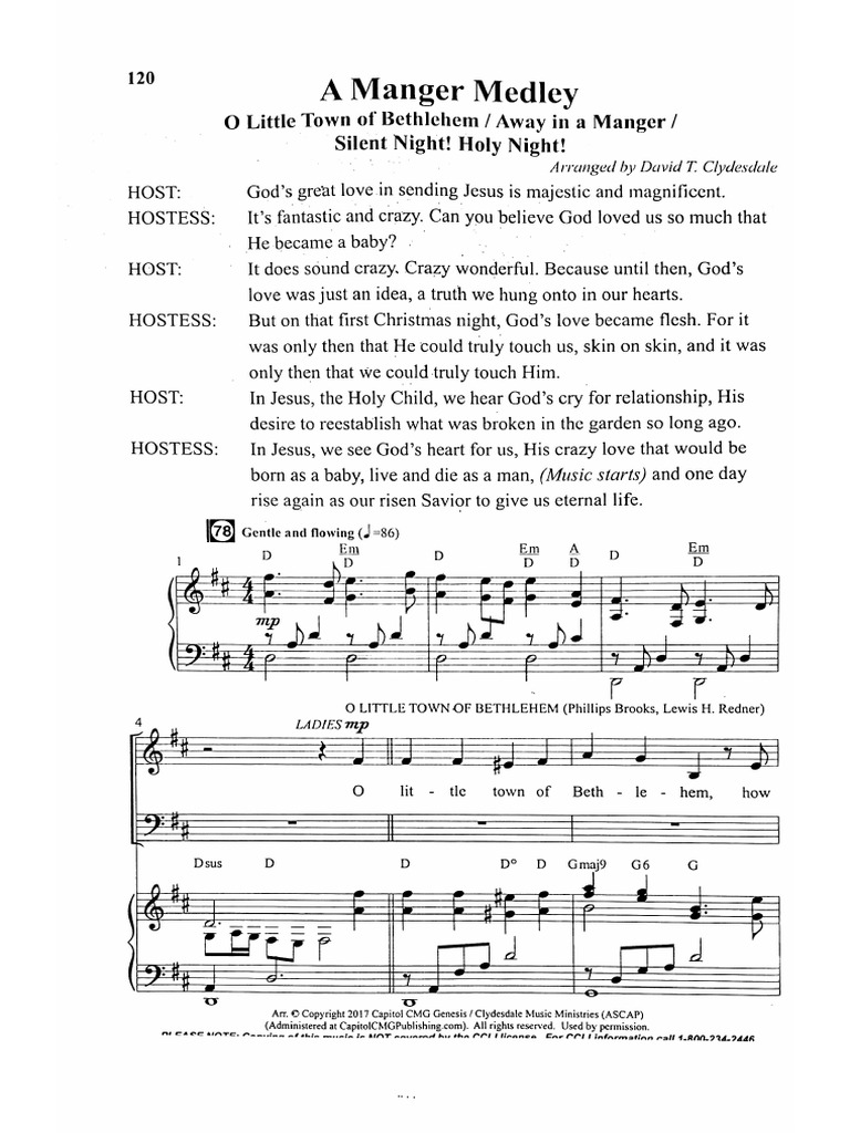 A Manger Medley | PDF