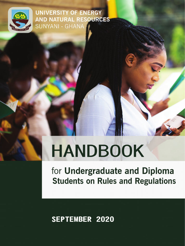 UENR Undergraduate Handbook 2023 | PDF | Course Credit | University And ...