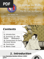 The Yellow Wallpaper (Short Story) | PDF | The Yellow Wallpaper ...