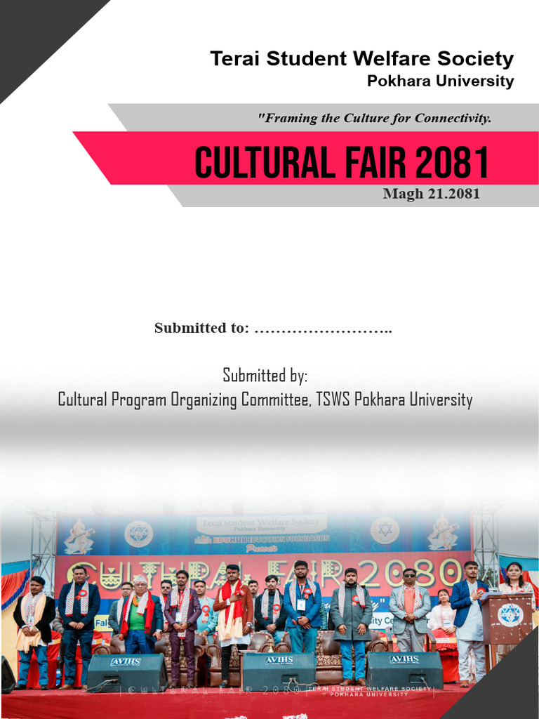 Final Cultural Fair 2081 Proposal | PDF