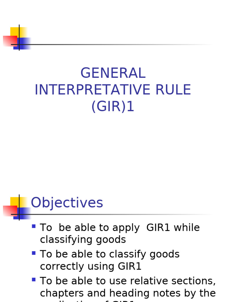 GENERAL_INTERPRETATIVE_RULE-2 (1) | PDF