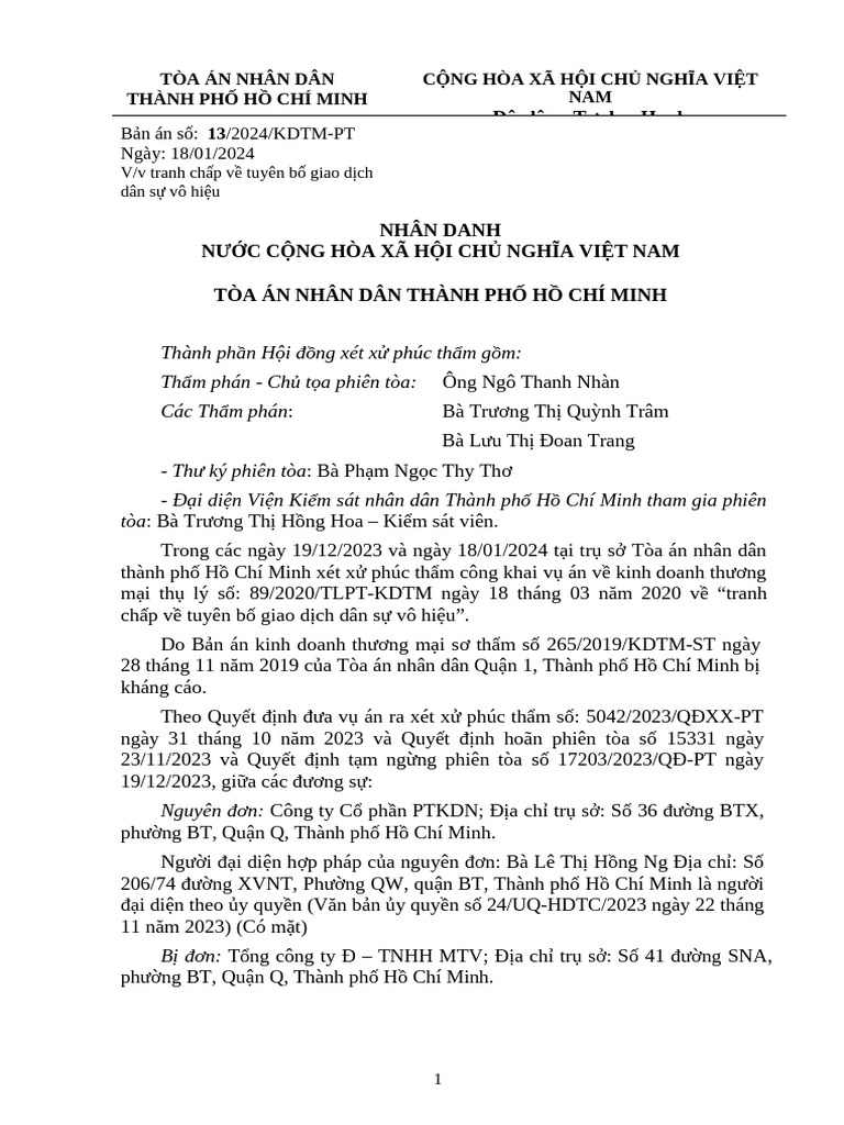 13 - 2024 - KDTM-PT - HCM | PDF