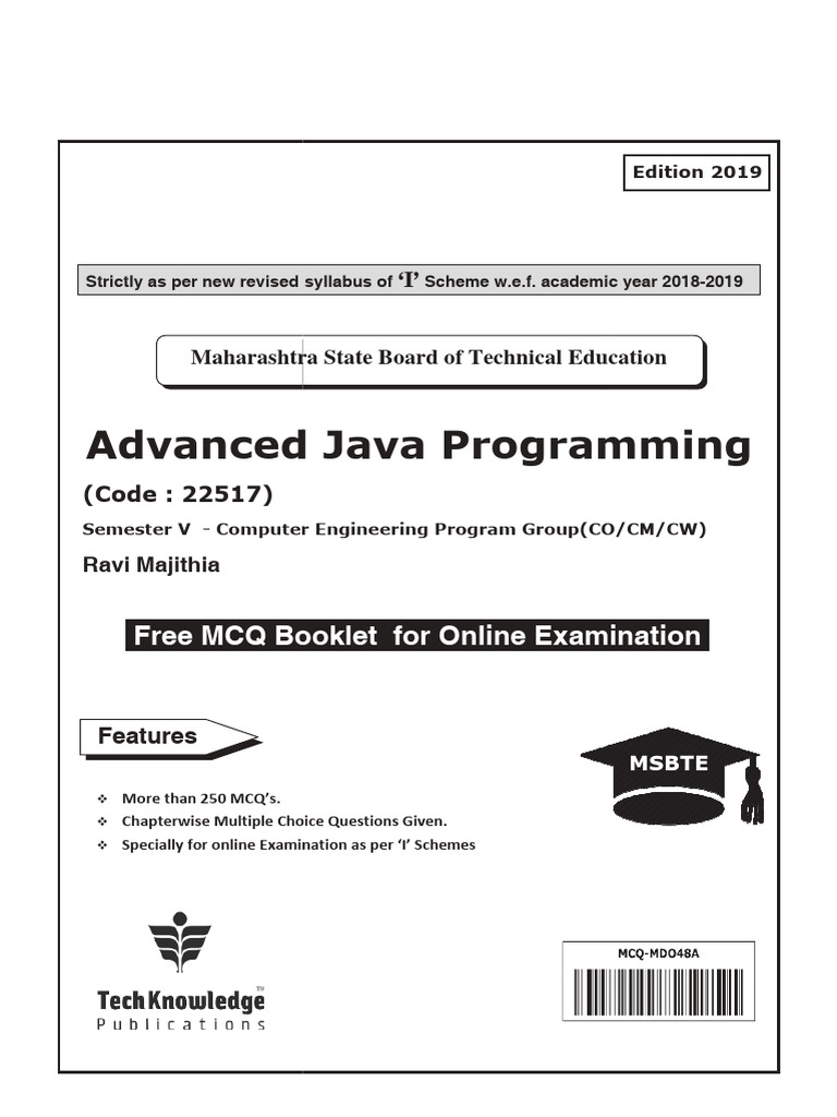 Advanced Java Mcq Min Mcq (1) | PDF | Software | Java Platform