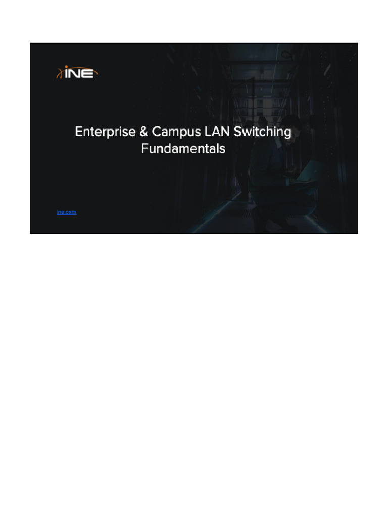 Campus & Enterprise LAN Switching Fundamentals | PDF | Password | Computing