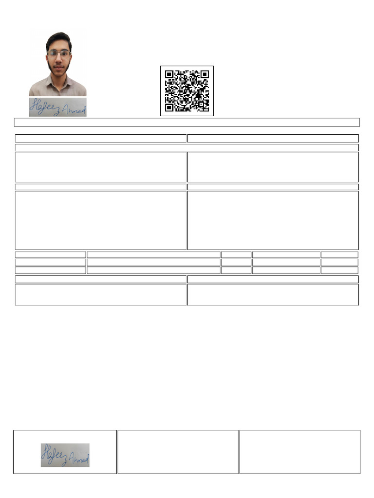 AMU APPLICATION FORM | PDF