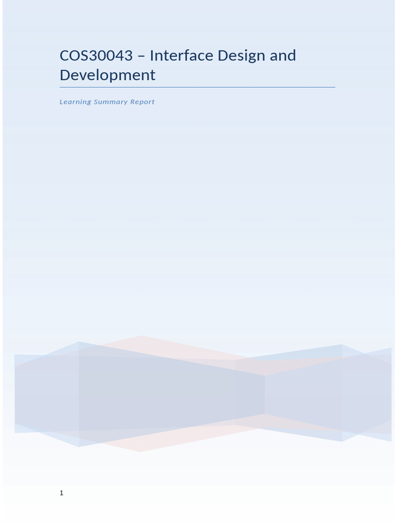 LearningSummaryReport | PDF | Bootstrap (Front End Framework) | Page Layout