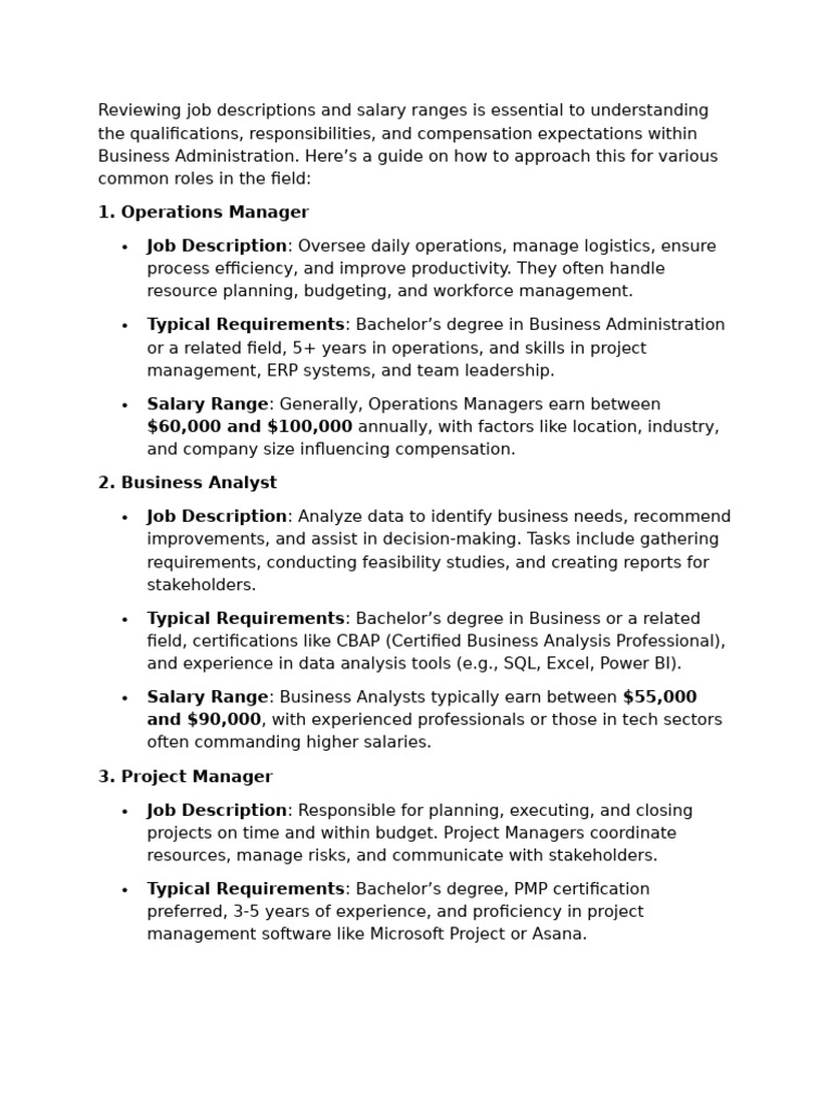 BA100 CAREER PLANNING Notes6 | PDF | Financial Analyst | Human Resource ...