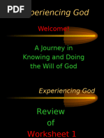 Experiencing God PDF | PDF | Revelation | Moses