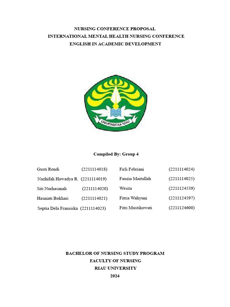 PROPOSAL PJBL ENG DPA | PDF | Leadership | Nursing