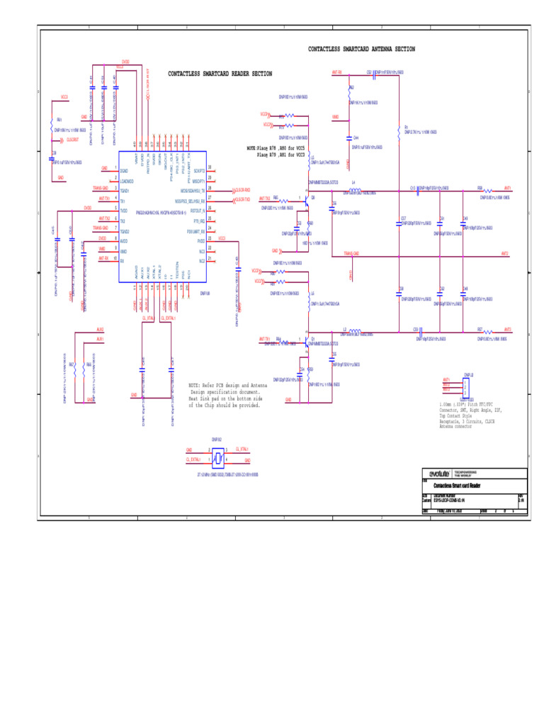 Esys - HW - SCH - Leop - Conb - v1 - A - 0 - 28 (1) 1-2 | PDF