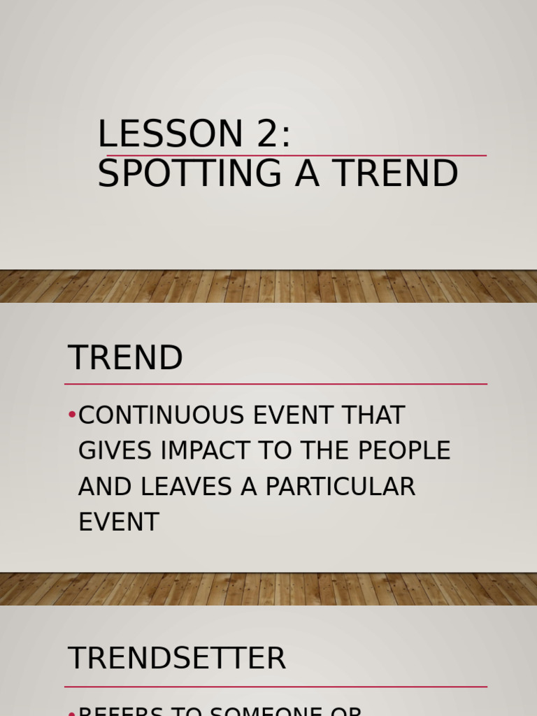 SPOTTING A TREND | PDF | Psychology | Social Psychology