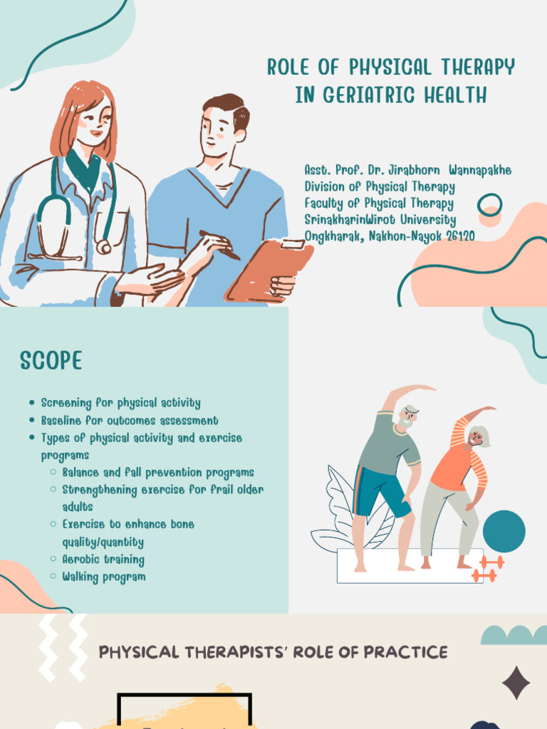 Physical Therapy for Geriatric Health | PDF | Physical Therapy ...