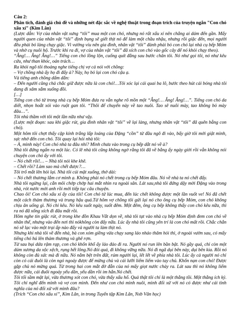 con-chó-xấu-xí | PDF