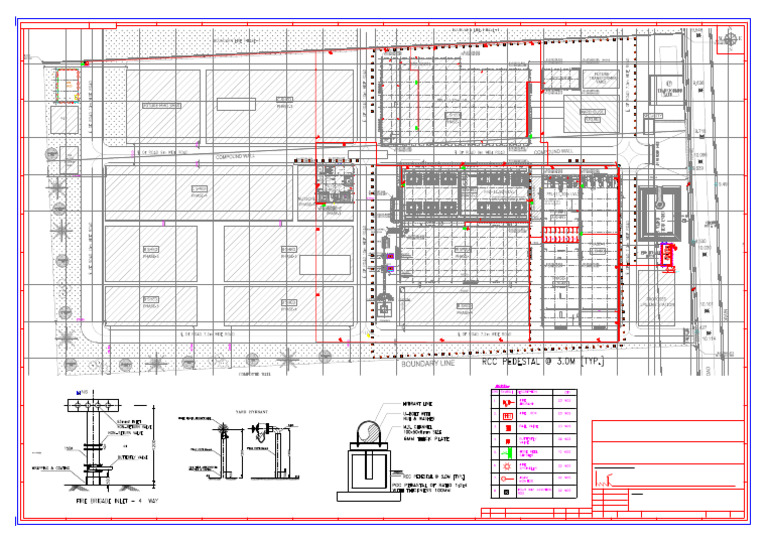 02 Jcpl-Upl-2042-F-401-R0fire Fire Hydrant Layout-A1 Lan | PDF