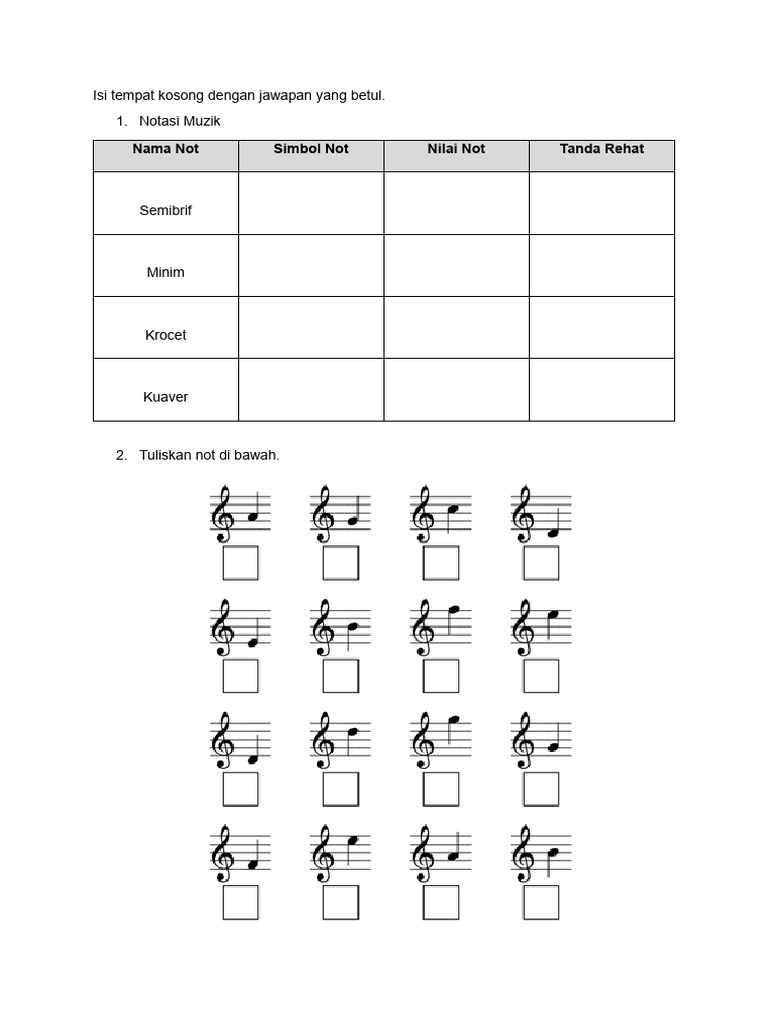 Modul Latihan Tingkatan 1 | PDF