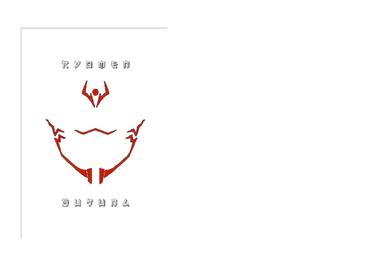 Sukuna Cursed Marks | PDF