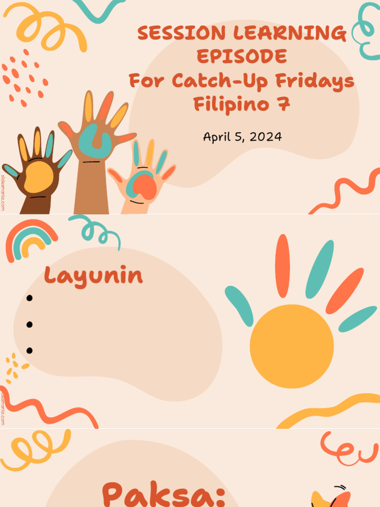 Catch Up Friday April 5 | PDF