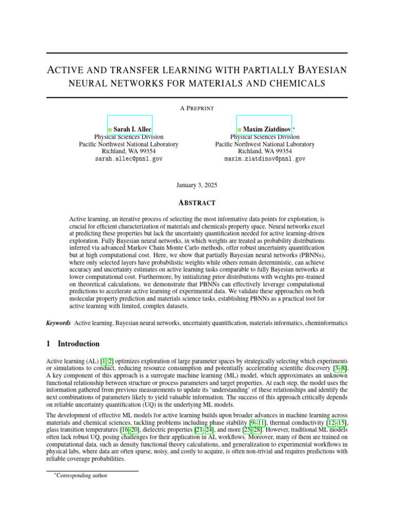 ACTIVE AND TRANSFER LEARNING | PDF | Artificial Neural Network | Bayesian Inference