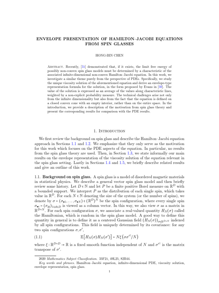 ENVELOPE PRESENTATION | PDF | Partial Differential Equation | Matrix ...