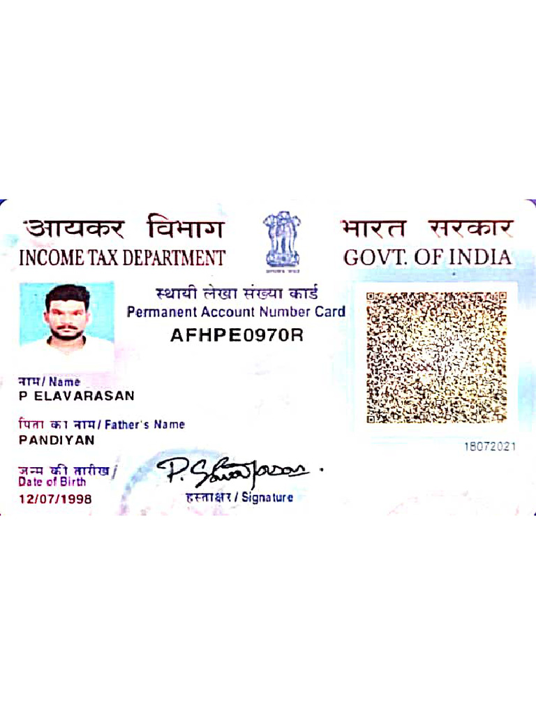 Elavarasan Pancard | PDF