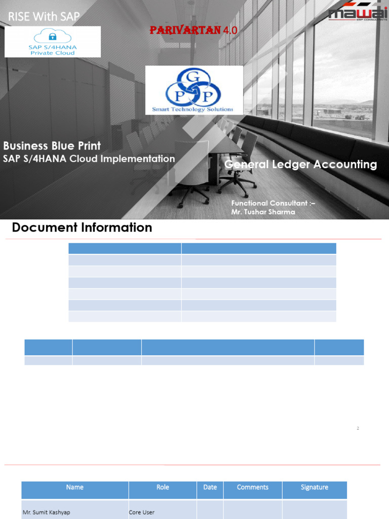 General Ledger Accounting Blueprint | PDF | Debits And Credits | Interest