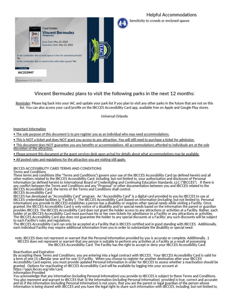 Universal DAS Card | PDF | Damages | Legal Liability