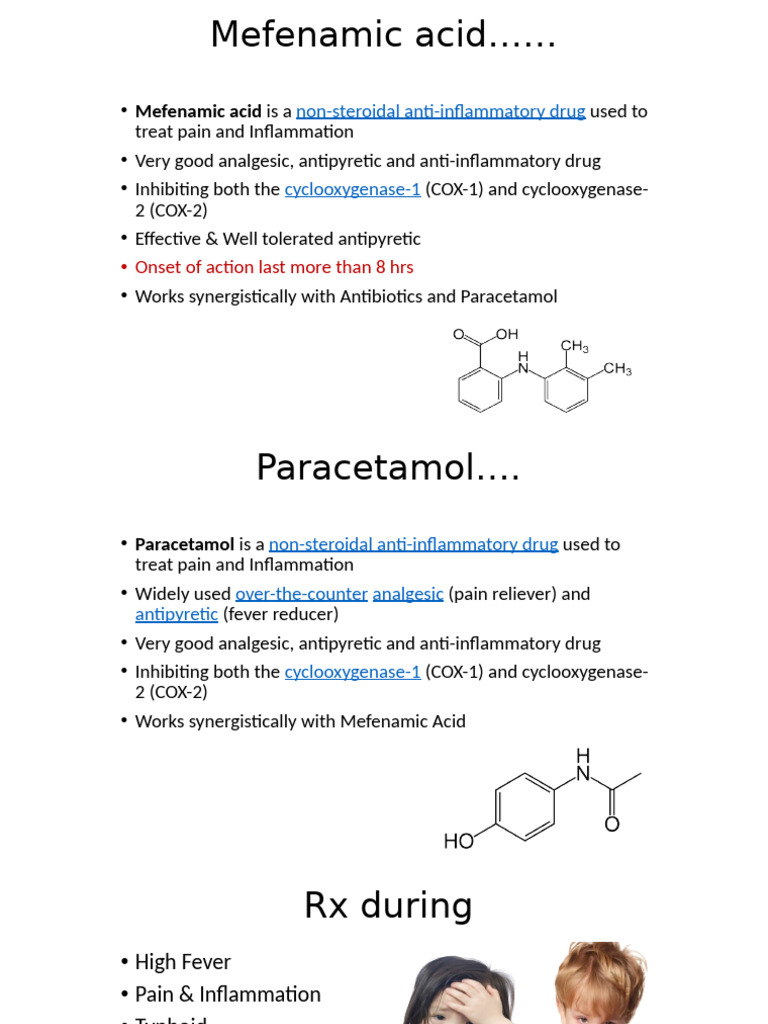 Mefenamic Acid | PDF
